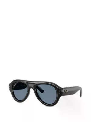 Ray-ban Round Frame Sunglasses - Black