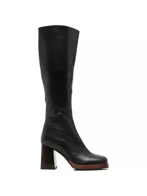 ADRIANNA FERETTI Square-toe Platform Boots