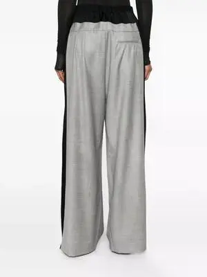 LUTZ HUELLE Pleated Wide-leg Trousers