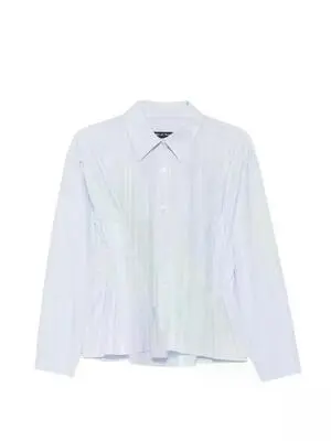 MERYLL ROGGE Striped Pleated Shirt