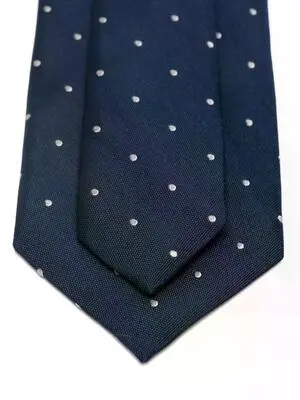 Corneliani Polka-dot Silk Tie