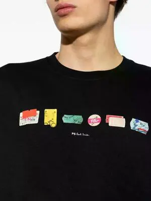 Paul Smith Stickers Print T-shirt