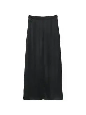 LUTZ HUELLE Column Zip-up Maxi Skirt