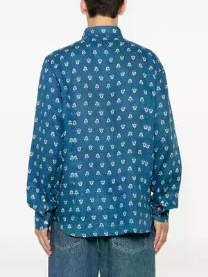 MC2 SAINT BARTH Floral-print Buttoned Shirt
