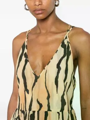 Nanushka Fyana Animal-print Maxi Dress