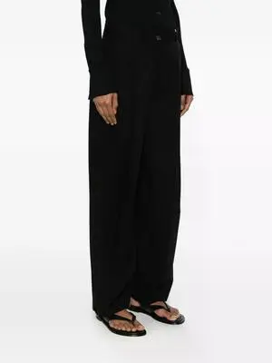 TOTEME Pleated Wide-leg Trousers