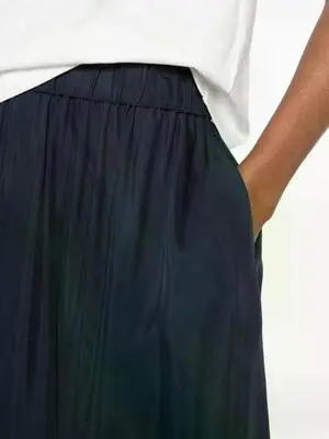 Gant Elasticated Waistband Gathered Midi Skirt