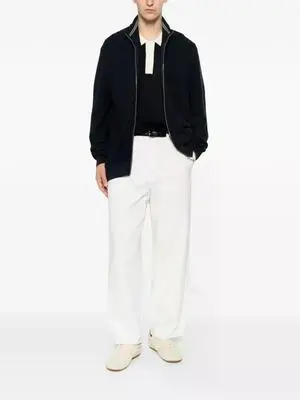 Gant Textured Zip-up Sweater