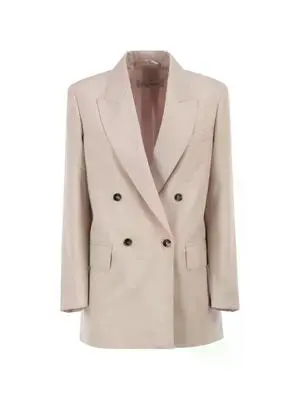 Max Mara Double-breasted Peak-lapel Blazer