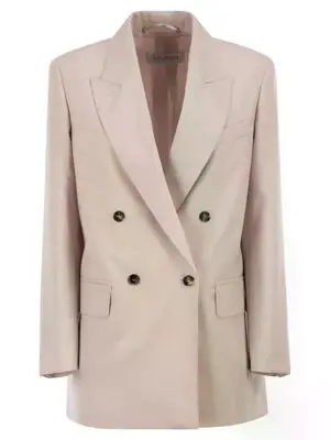 Max Mara Double-breasted Peak-lapel Blazer