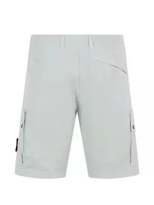 Stone Island Logo Patch Cargo Shorts