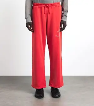 CHERRY LOS ANGELES Hollywood Parachute Straight Sweatpants