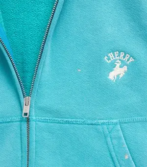 CHERRY LOS ANGELES Western Athletic Zip-up Hoodie