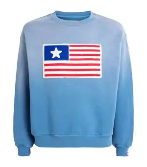 CHERRY LOS ANGELES One-star Flag Sweatshirt