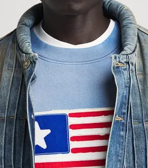 CHERRY LOS ANGELES One-star Flag Sweatshirt
