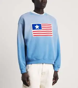CHERRY LOS ANGELES One-star Flag Sweatshirt