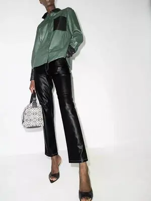 Staud Elliot Straight-leg Trousers