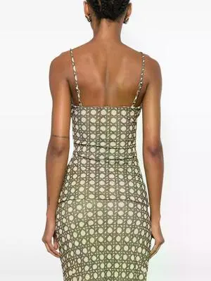 Nanushka The Kaut Sweetheart-neck Top