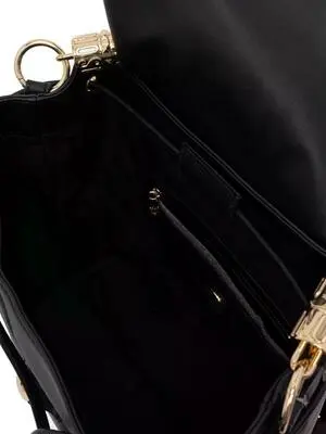 Moschino Logo-embossed Braided-handle Backpack