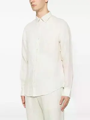 Gant Button-down-collar Chest-pocket Shirt - Neutrals