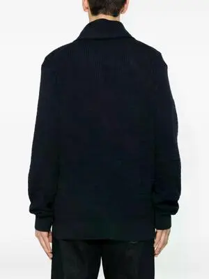 Gant Shawl Collar Waffle-knit Cardigan