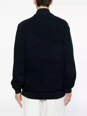 Gant Textured Zip-up Sweater