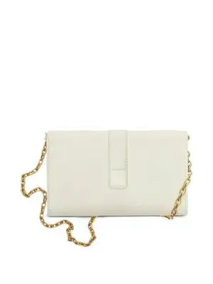 Burberry Rider Leather Wallet With Chain Strap