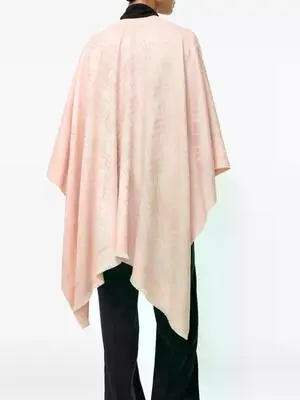 Burberry Check Wool Cashmere Cape