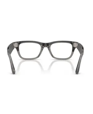 RAY-BAN META Blayzer Optics Eyeglasses - Transparent Ice Gray