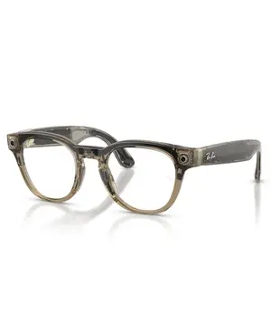 RAY-BAN META Scriber Optics Eyeglasses - Light Brown