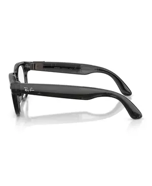 RAY-BAN META Scriber Optics Eyeglasses - Transparent Black