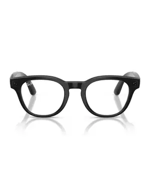 RAY-BAN META Scriber Optics Eyeglasses - Transparent Black