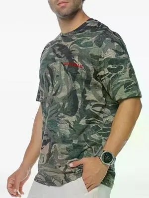 Just Cavalli Tiger-camouflage T-shirt