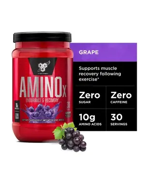 BSN Amino X Muscle Recovery And Endurance Powder With Bcaas - No Color