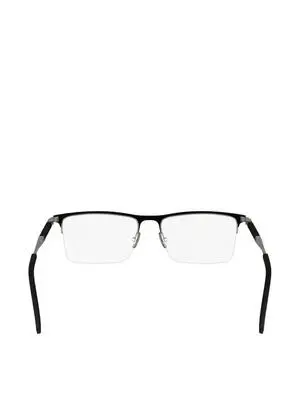 FERRAGAMO Semi-rimless Rectangle-frame Eyeglasses