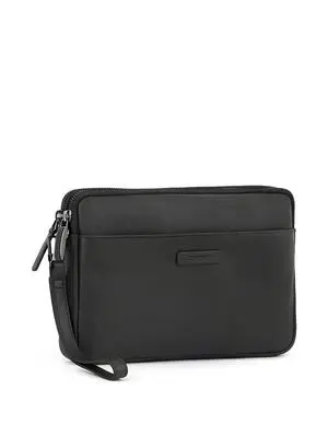 PIQUADRO Leather Clutch Bag