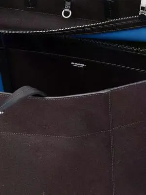 JIL SANDER Logo Print Tote Bag