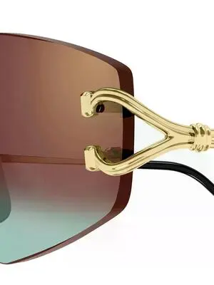 Cartier Rimless Sunglasses