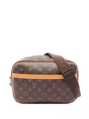 LOUIS VUITTON Monogram Reporter Pm Crossbody Bag