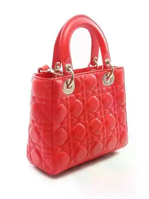 Dior Lady Satchel - Red
