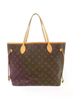 LOUIS VUITTON Monogram Neverfull Mm Tote Bag