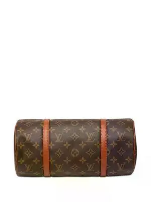 LOUIS VUITTON Monogram Papillon 30 Handbag - Brown