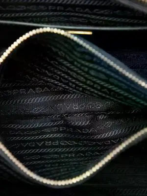 Prada Saffiano Lux Promenade Satchel - Black