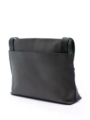 Loewe Leather Anagram T Pouch Crossbody Bag - Green