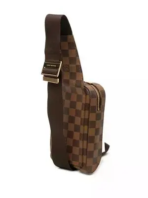 LOUIS VUITTON Damier Ebene Geronimos Crossbody Bag