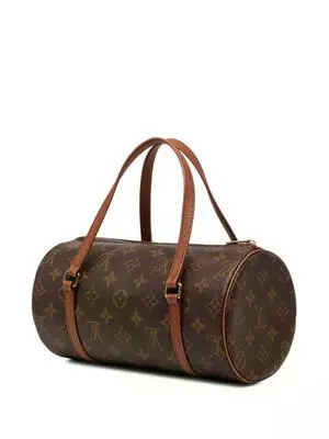 LOUIS VUITTON 1994 Monogram Papillon 26 Handbag - Brown
