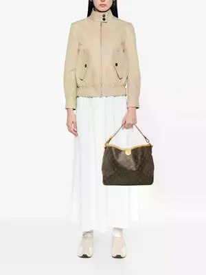 LOUIS VUITTON Monogram Delightful Pm Tote Bag - Brown
