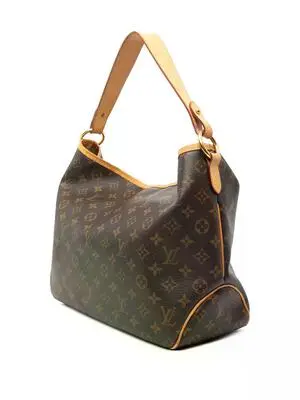 LOUIS VUITTON Monogram Delightful Pm Tote Bag - Brown