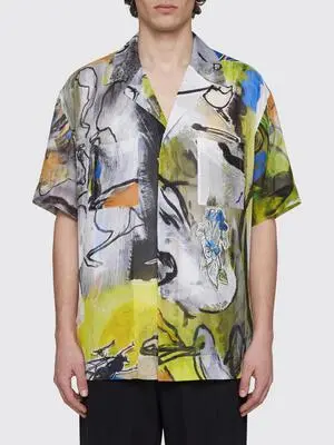 VIVIENNE WESTWOOD Casual Printed Cotton Shirt - Multicolor