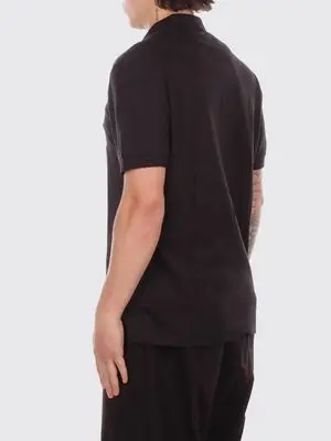 Lacoste Cotton Polo Shirt With Logo - Black